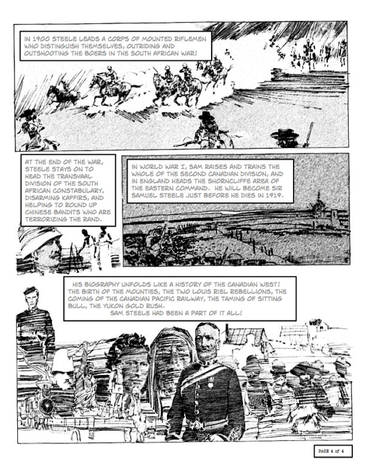 Sam Steele Novella Pages